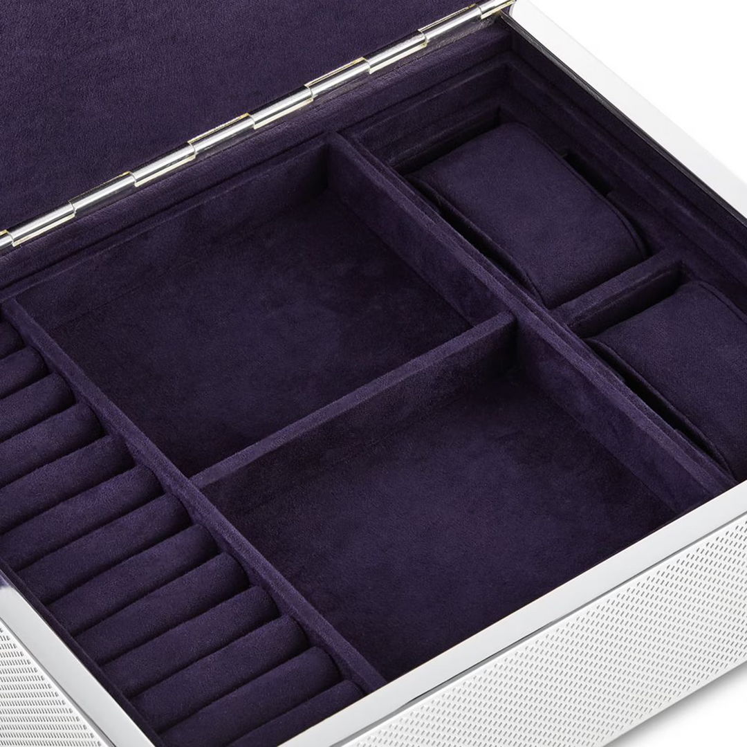 Wolf - Silver Multi-Purpose Legacy Box | 190001 – Watchwindersplus